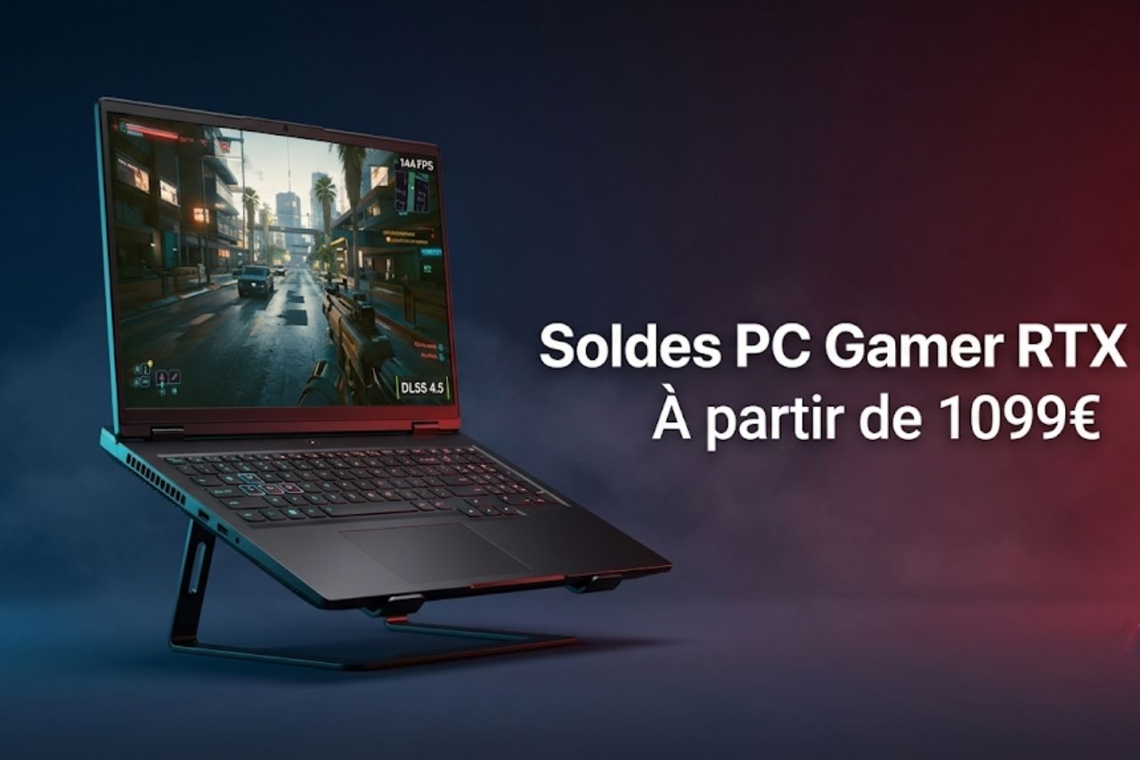 Soldes PC Portable Gamer 2026 : RTX 5050 à 5070 Ti | Cybertek