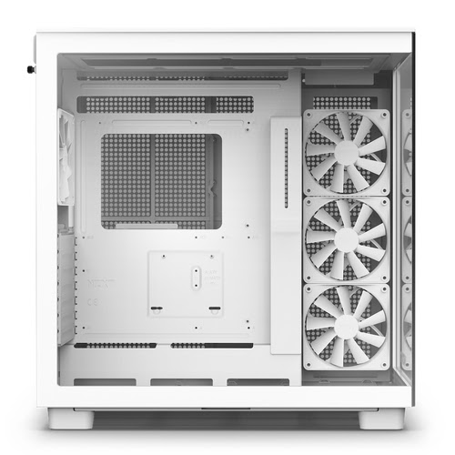 NZXT H9 Flow Blanc Blanc - Boîtier PC NZXT - Cybertek.fr