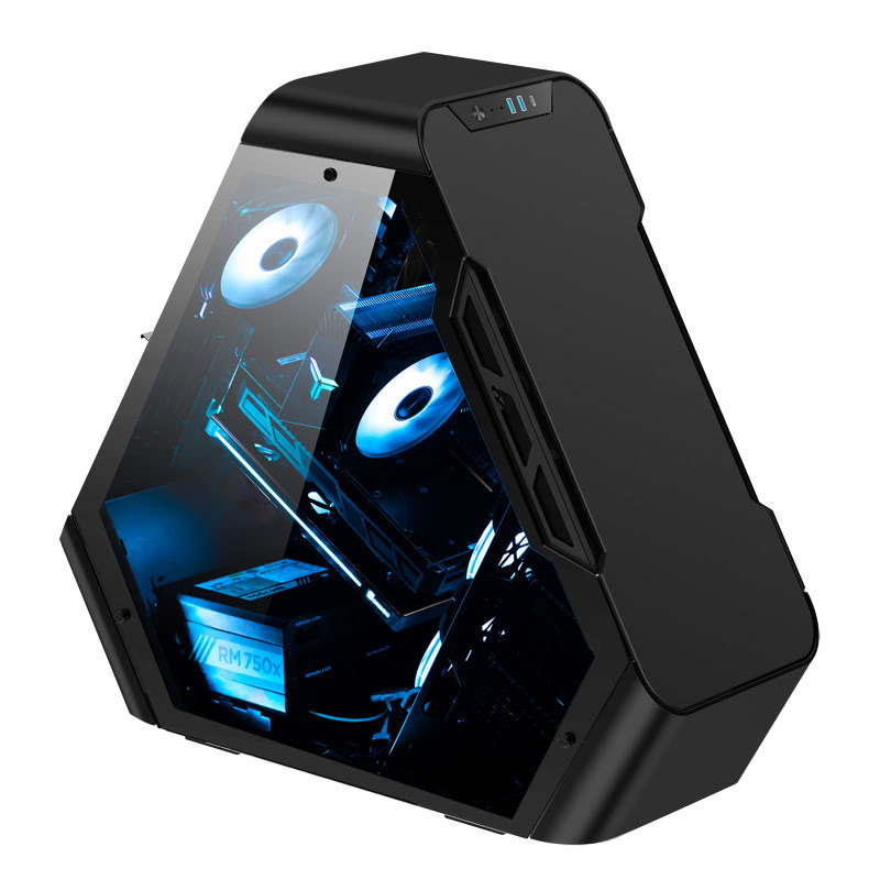 Jonsbo TR03-A Showcase TG Black Noir - Boîtier PC Jonsbo