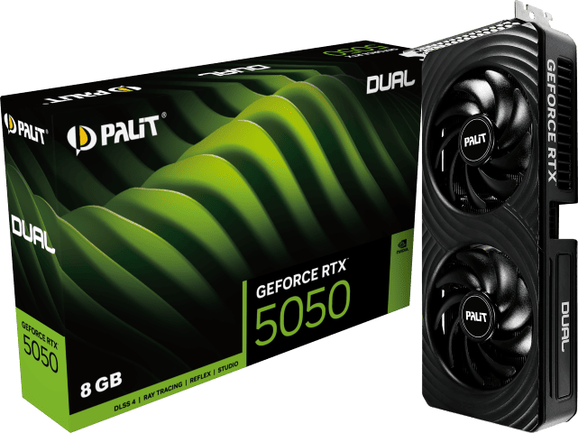 Palit GeForce RTX 5050 8Go Dual - Carte graphique Palit