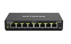 Switch Netgear GS308E - 8 ports 10/100/1000 - Cybertek.fr