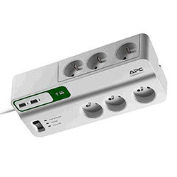 Parasurtenseur 6 prises SurgeArrest PM6-FR - Onduleur APC