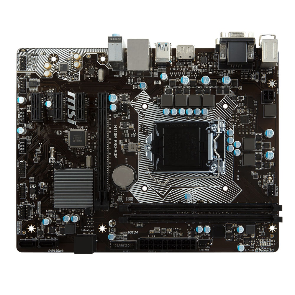 MSI H110M PRO-VDP Micro-ATX - Carte mère MSI - Cybertek.fr