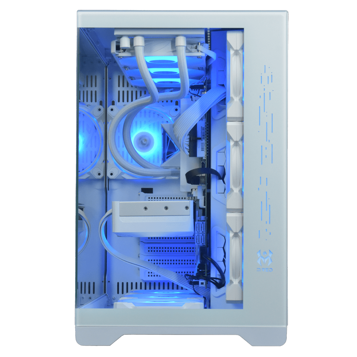 PC Gamer Blanc White Crystal V2 - RTX 5080 - SSD 2To - AMD Ryzen 7 ...