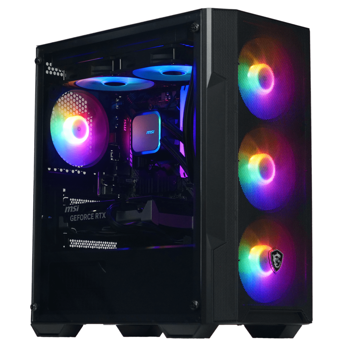 PC Gamer MOBA V3 - MSI RTX 5050 - AMD Ryzen 5 5500 - RAM 16Go DDR4 RGB ...