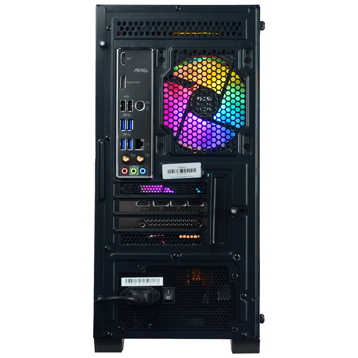 PC Gamer ARCANE - NVIDIA RTX 5060 Ti - AMD Ryzen 7 5700X - RAM 32Go ...