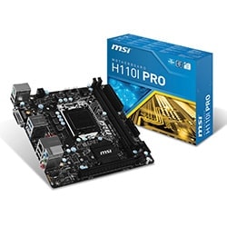 MSI H110i Pro - Carte mère MSI - Cybertek.fr