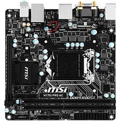 MSI H170I Pro AC Mini-ITX - Carte mère MSI - Cybertek.fr